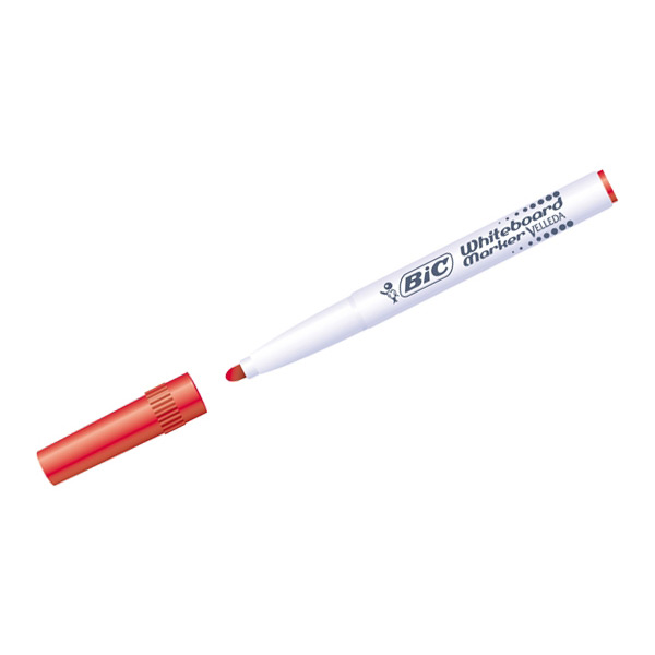 Feutre Bic Velleda® 1741 rouge - feutre bic velleda 1741 effacable ...