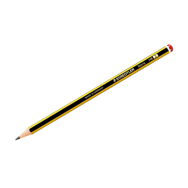 Crayons graphite Staedtler Noris HB (étui de 12) - crayon gris papier ...