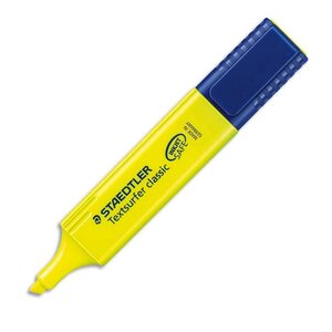 Surligneur Textsurfer Classic 364 Jaune fluo STAEDTLER - fluo feutre ...